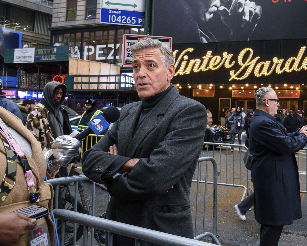 George Clooney revisits a journalistic hero in Broadway version of ...