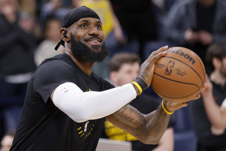 LeBron James becomes first professional male athlete to have likeness ...